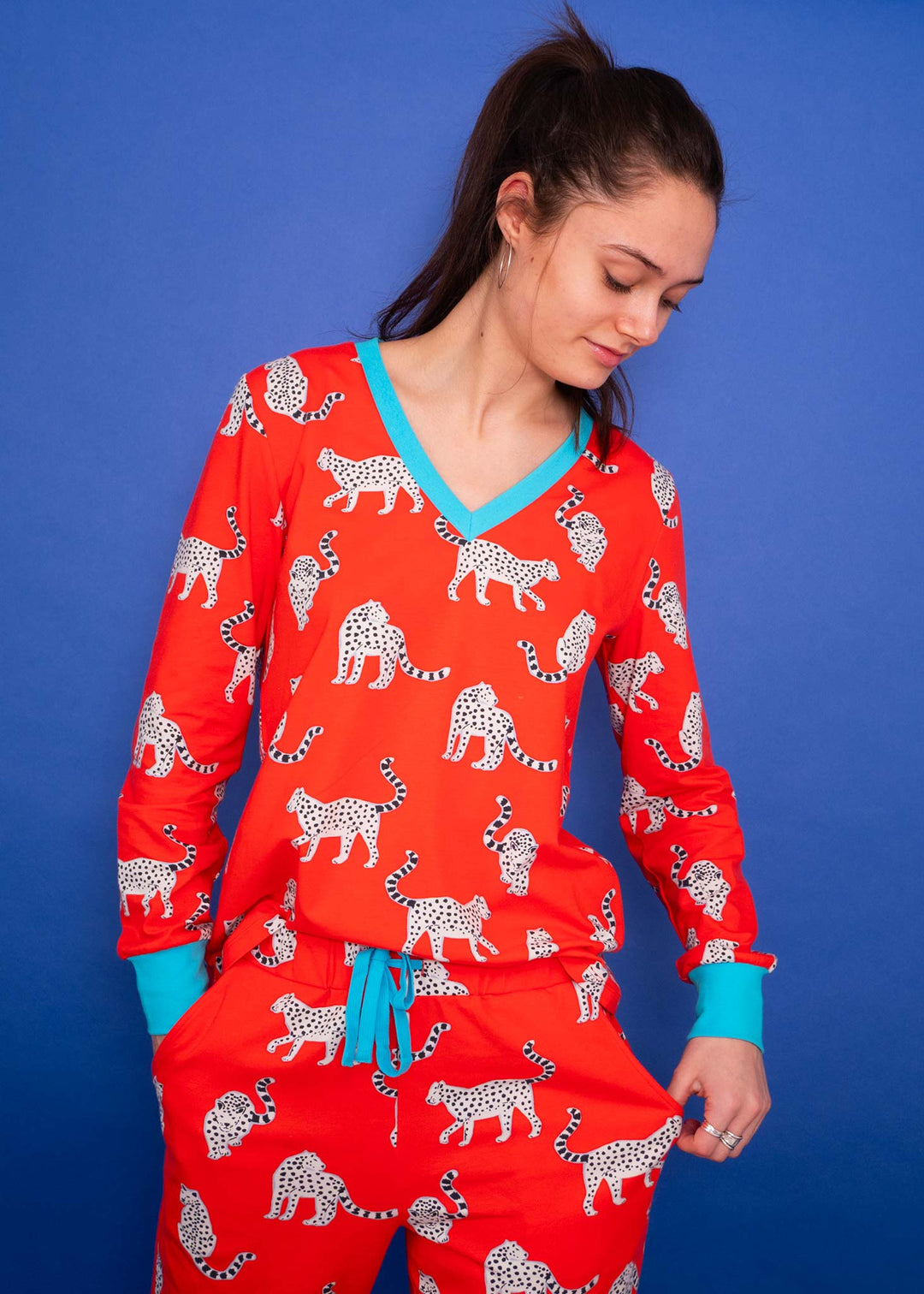 Snow Leopards Jersey PJ Set – Anorak