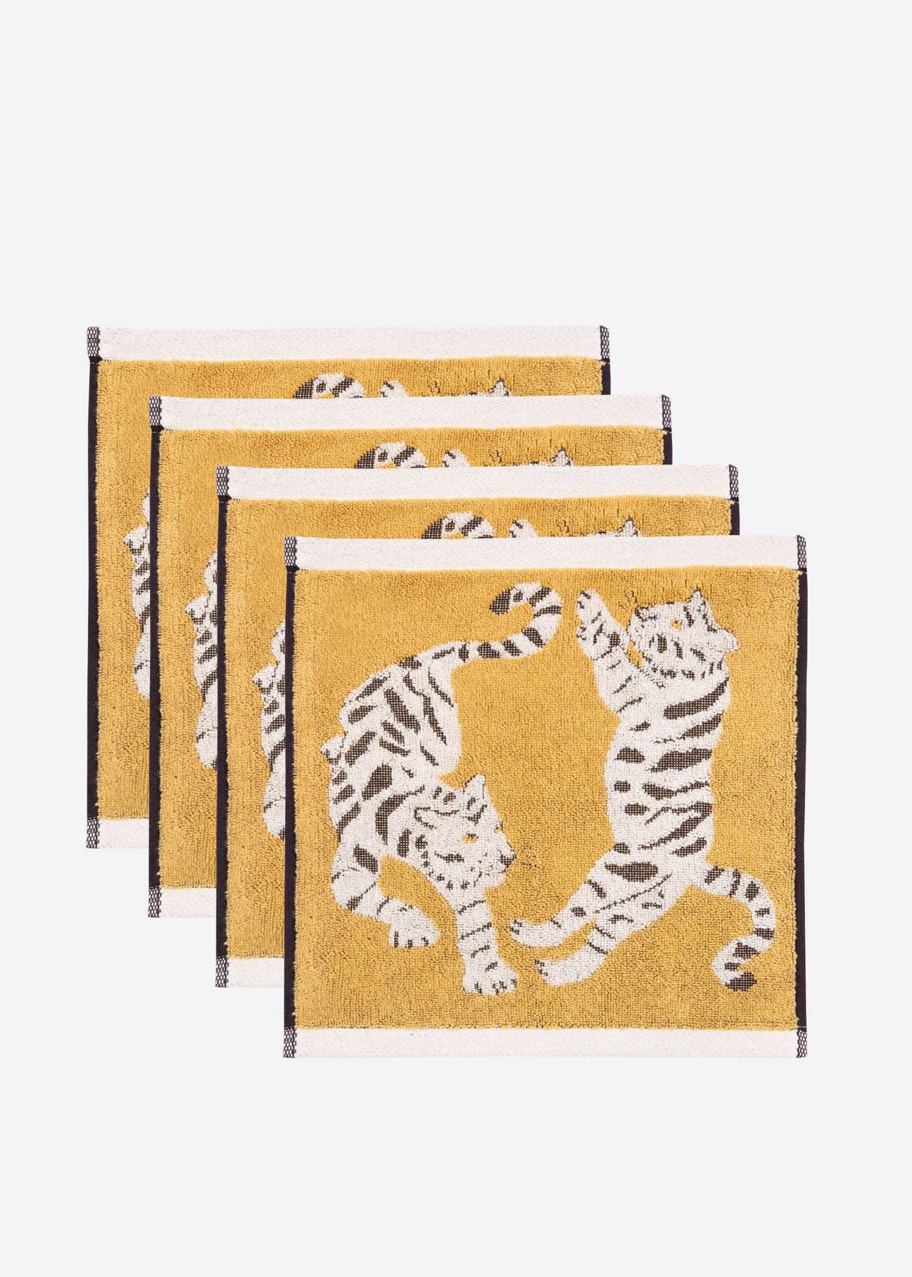 x4 Tigers Organic Cotton Face Cloths – Anorak
