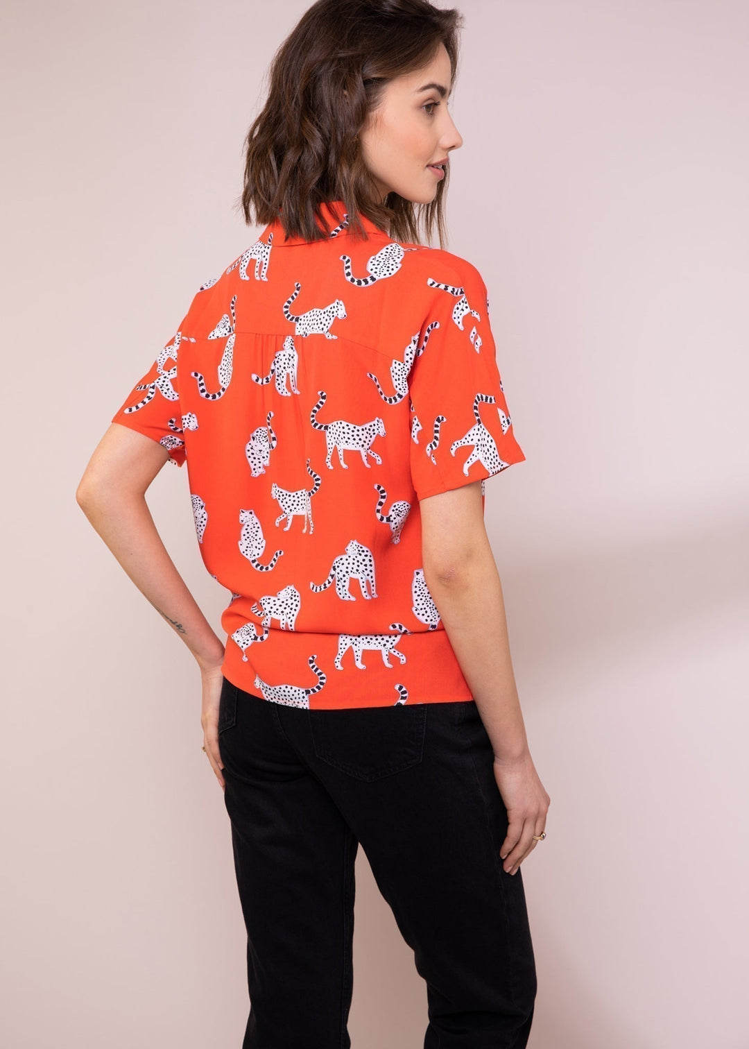 Snow Leopards EcoVero Nicky S/Sleeve Shirt – Anorak